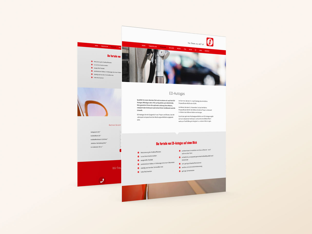 ED Mineralöl - Internetagentur BLUE VISION | Mittelrhein, Koblenz ...