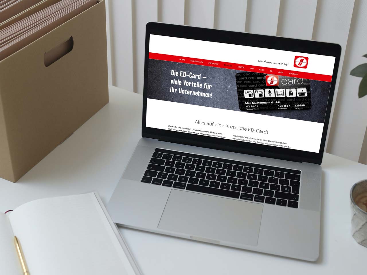 ED Mineralöl - BLUE VISION | Internetagentur Marketing Webdesign SEO ...