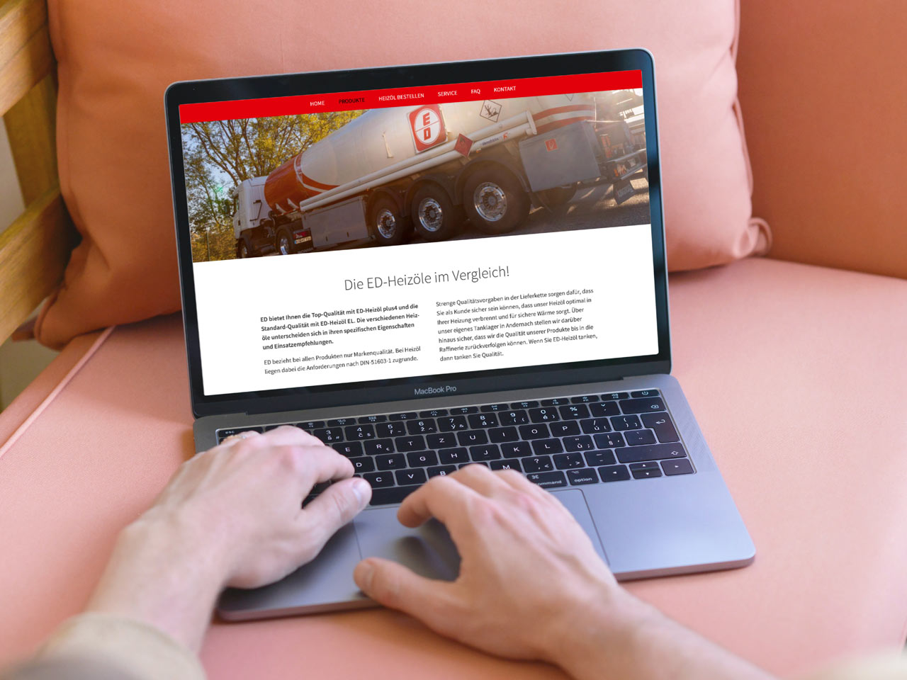 ED Heizöl - Internetagentur BLUE VISION | Mittelrhein, Koblenz ...