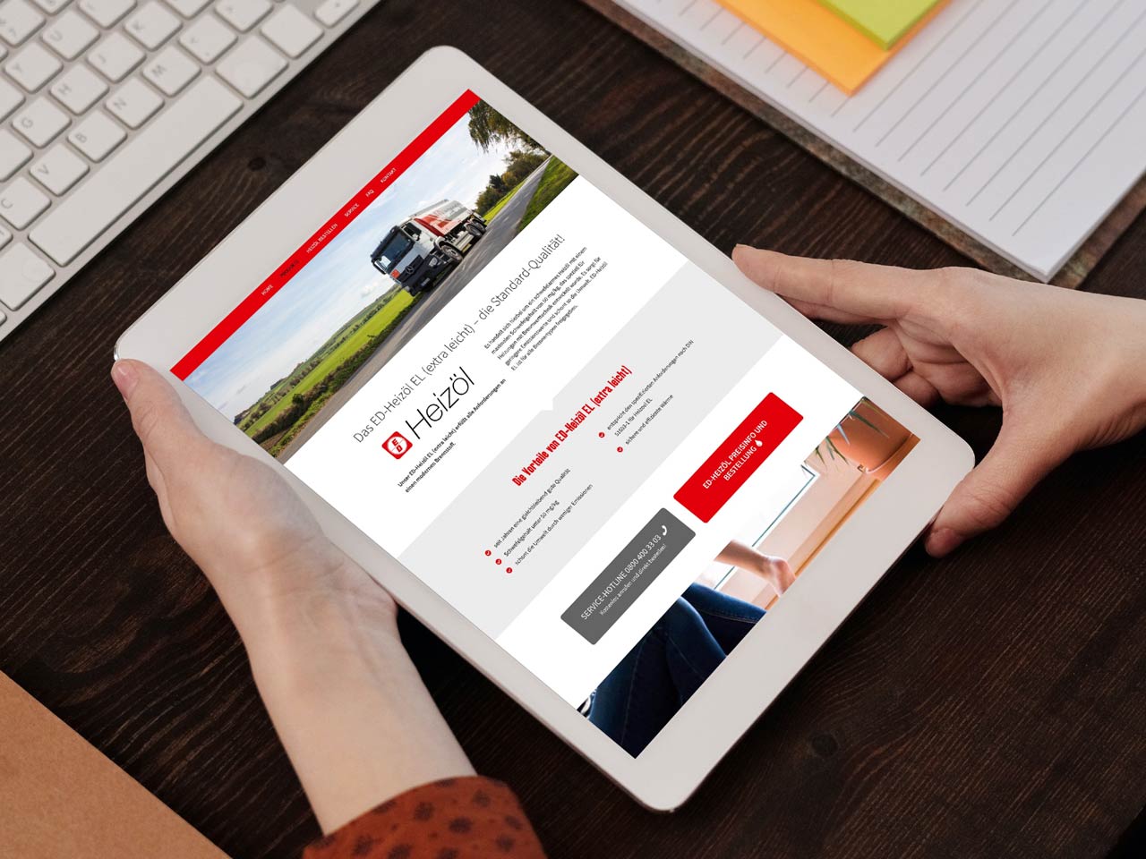ED Heizöl - Internetagentur BLUE VISION | Mittelrhein, Koblenz ...